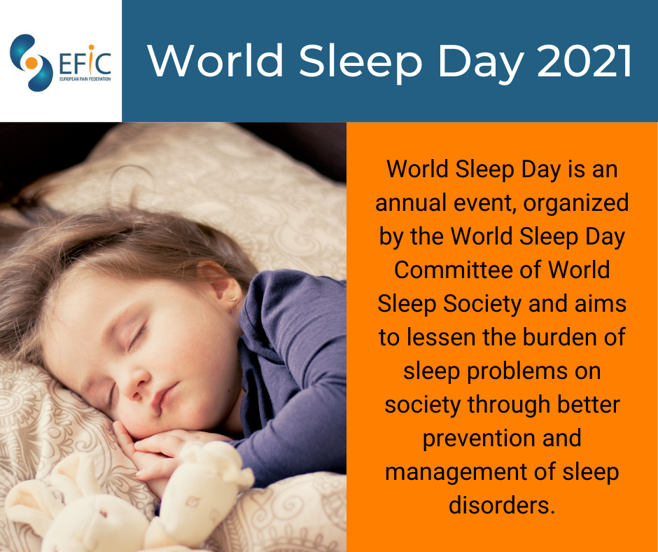 World Sleep Day 2021 - European Pain Federation