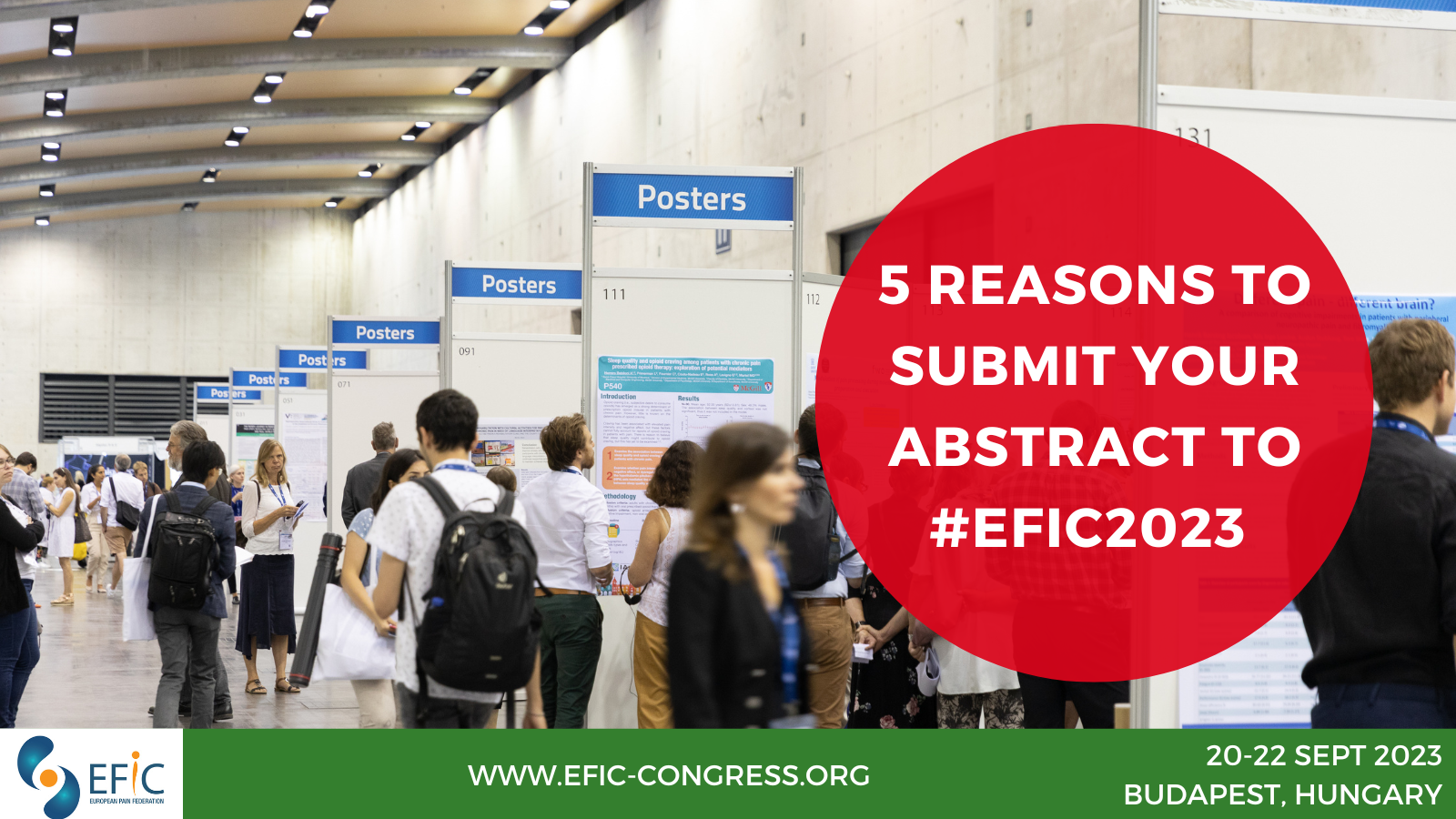 5 Reasons Why You Should Submit your Abstract to #EFIC2023 - European ...