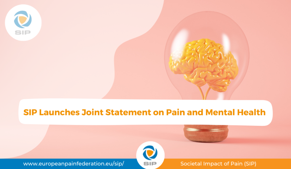 SIP Launches Joint Statement on Pain and Mental Health - European Pain ...