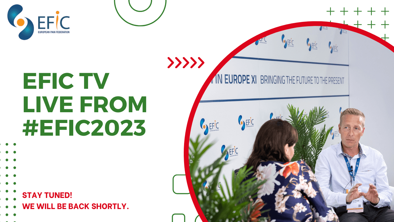 Watch our Livestream from #EFIC2023 - European Pain Federation Watch our Livestream from #EFIC2023 - European Pain Federation