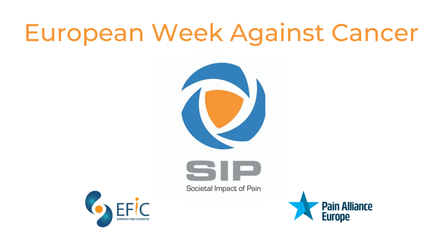 Sip supports the european week against cancer - European Pain Federation