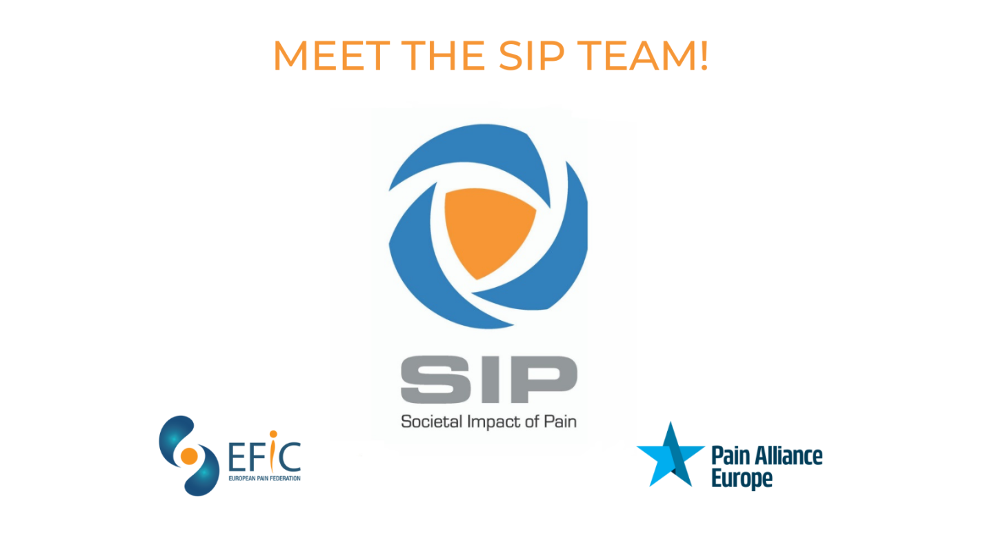 Meet the new sip team member - European Pain Federation