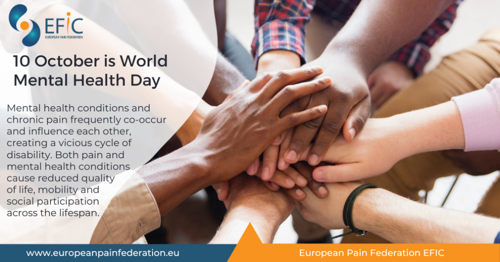 World Mental Health Day: 10 October 2024 - European Pain Federation