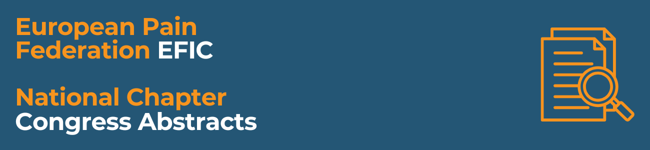Abstracts from the European Pain Federation EFIC Chapter Meetings 2024 ...
