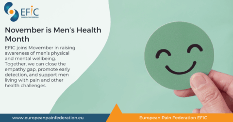 Men's Health Month Movember - European Pain Federation